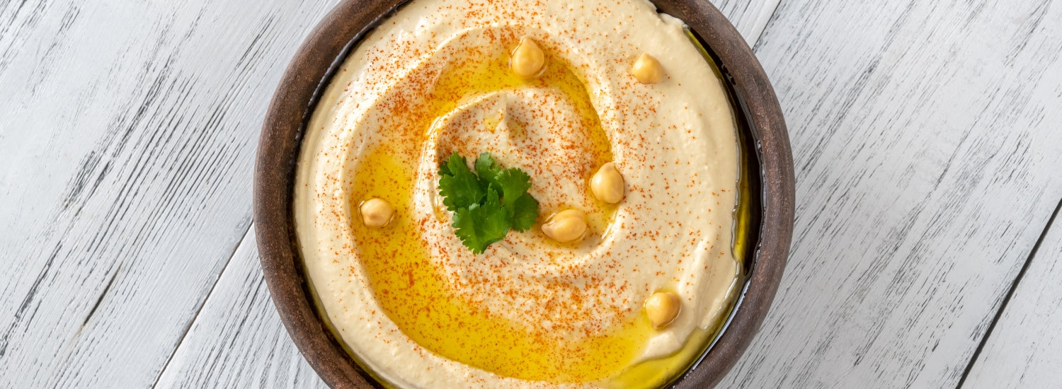 How to Make Creamy Homemade Hummus | Organic Garbanzo Bean Recipe ...
